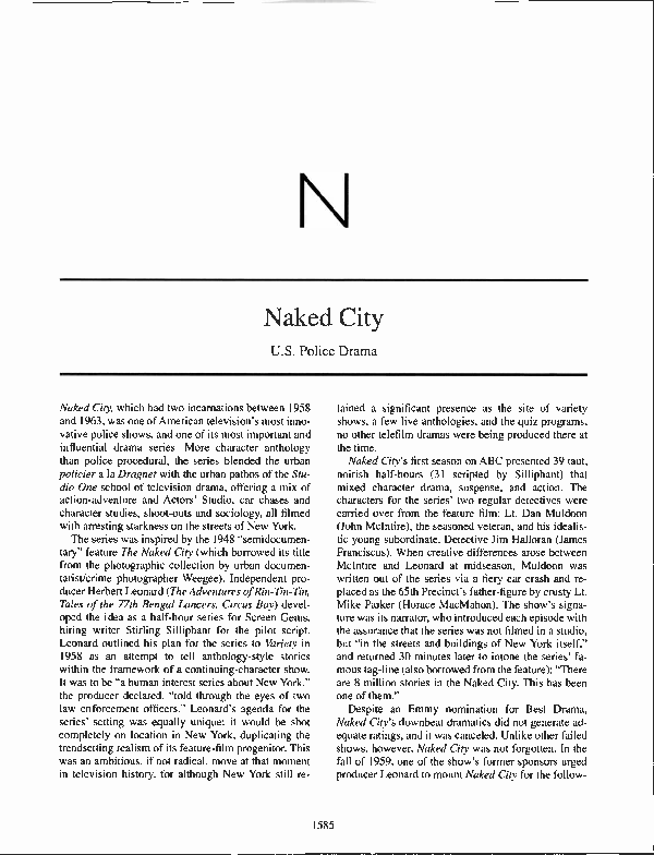 (PDF) Naked City