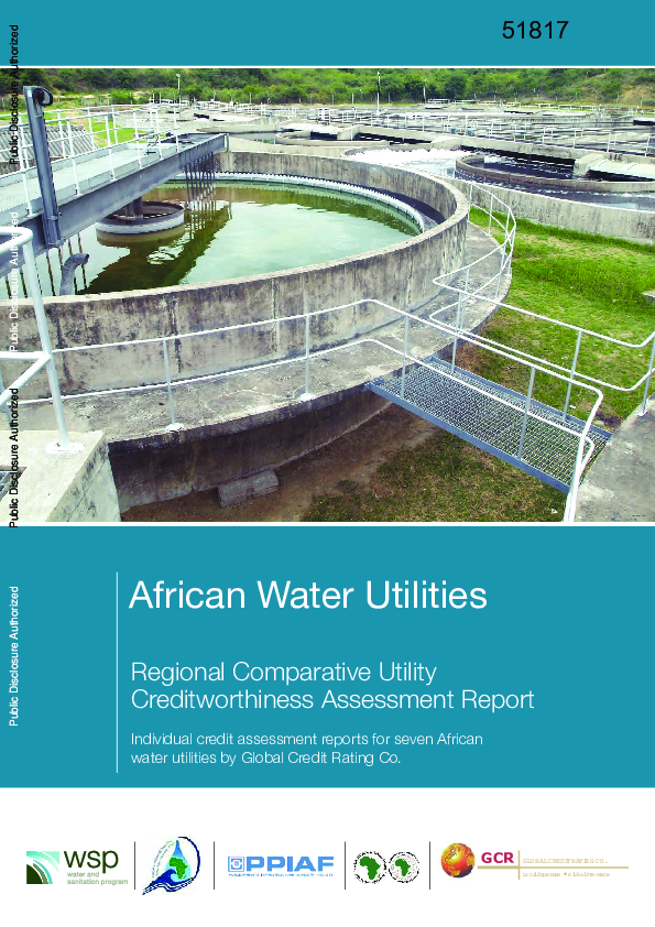 (PDF) African water utilities : regional comparative utility ...