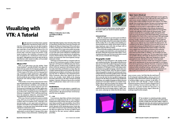 (PDF) Visualizing with VTK: a tutorial