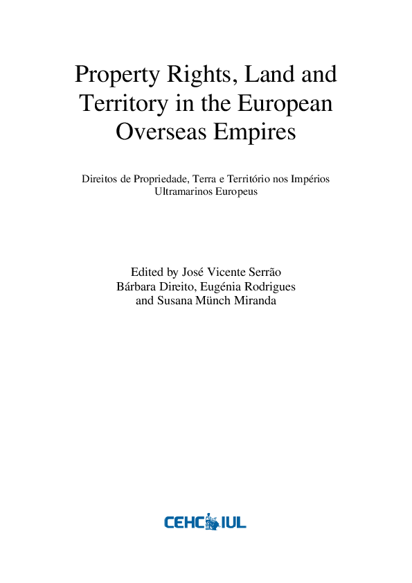 (PDF) Ownership and indigenous territories in New France (1603-1760)