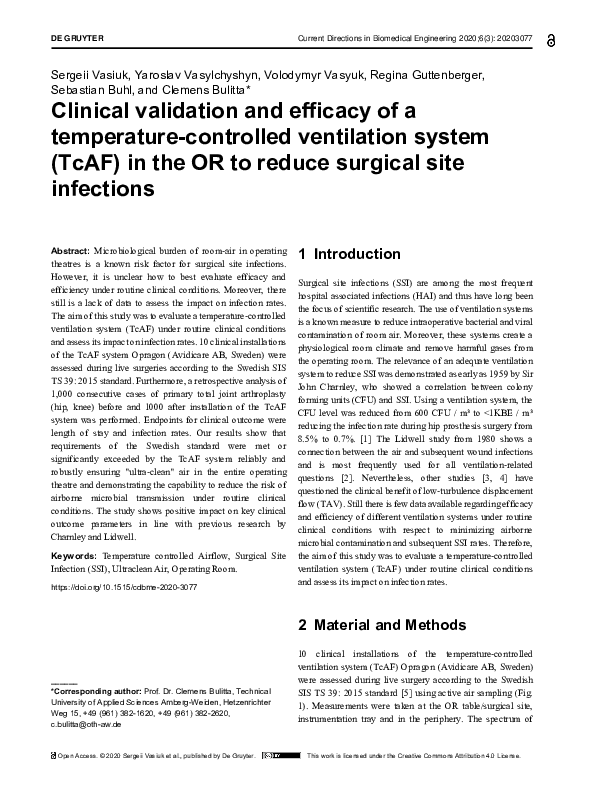 (PDF) Clinical validation and efficacy of a temperature-controlled ...