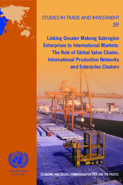 (PDF) Linking Greater Mekong Subregion enterprises to international ...