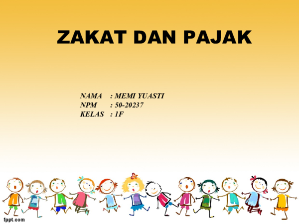 (PPT) MAKALAH ZAKAT DAN PAJAK