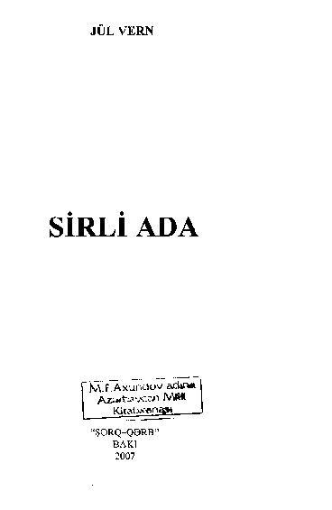 (PDF) Sirli ada - Jül Vern