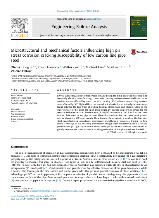 (PDF) Microstructural and mechanical factors influencing high pH stress ...