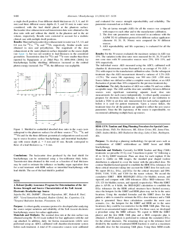 (PDF) HDR GYN: Tandem and Ring Planning Procedure for Special Cases
