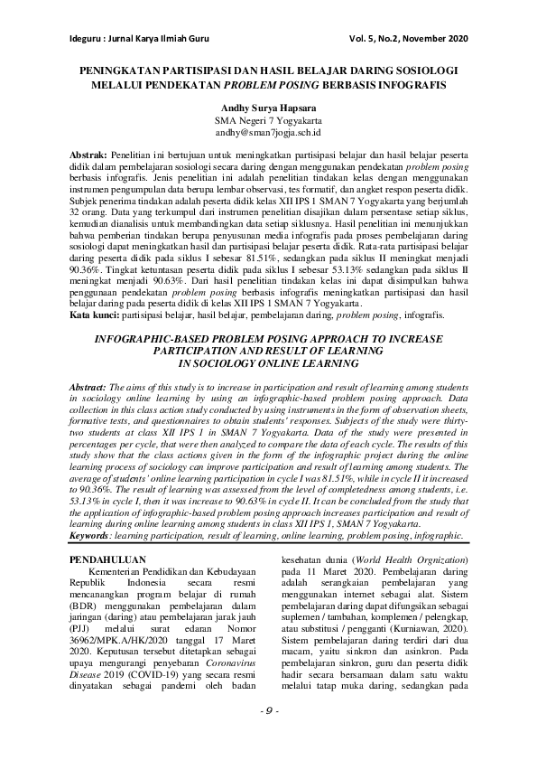 (PDF) Infographic-Based Problem Posing Approach to Increase ...