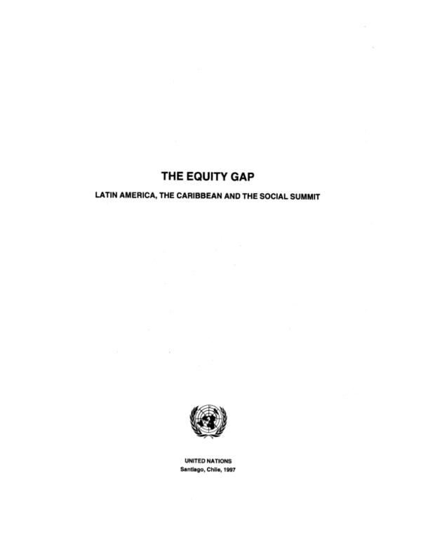 (PDF) The Equity Gap