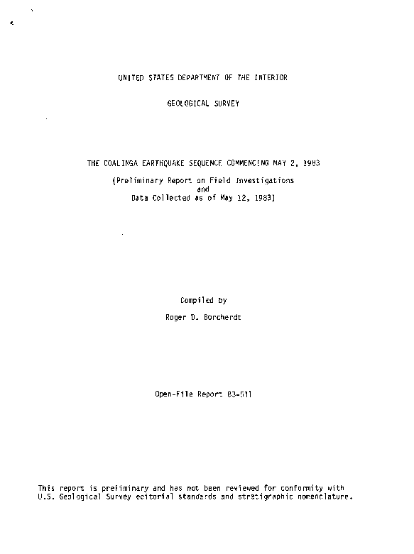 (PDF) The Coalinga, California earthquake sequence commencing May 2 ...