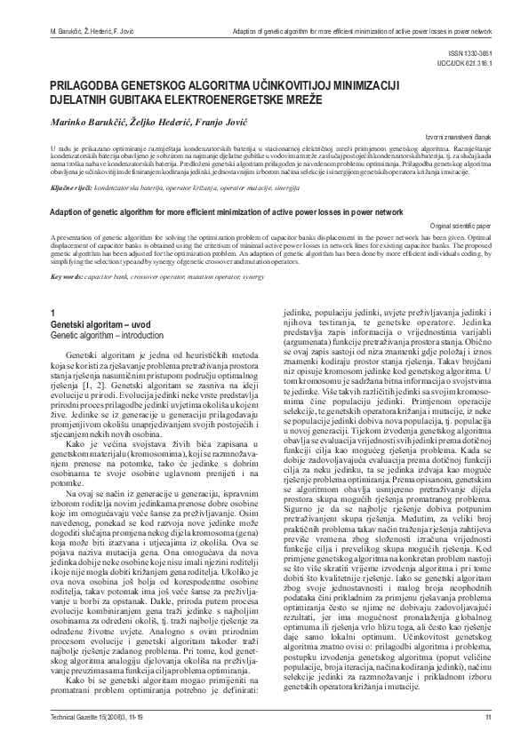 (PDF) Prilagodba Genetskog Algoritma Učinkovitijoj Minimizaciji ...