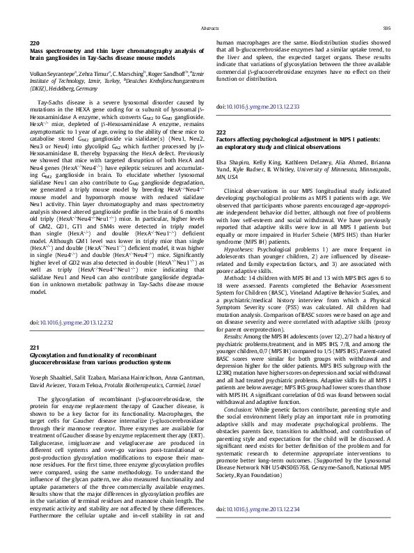 (PDF) Mass spectrometry and thin layer chromatography analysis of brain ...