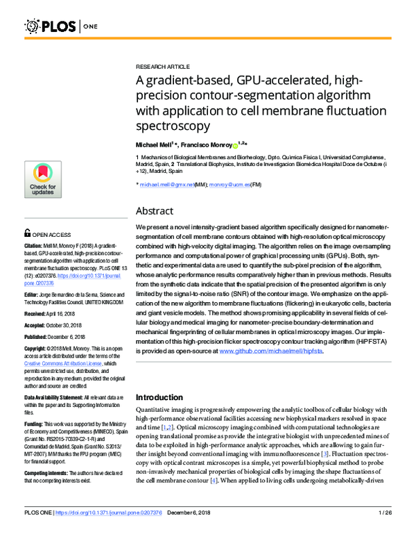 (PDF) A gradient-based, GPU-accelerated, high-precision contour-segmentation algorithm with ...