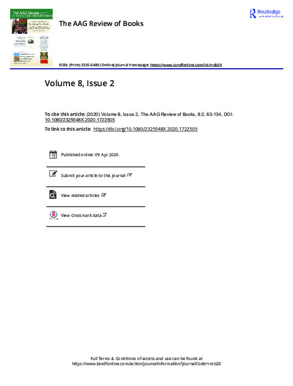 (PDF) Publication AAG review Ingram