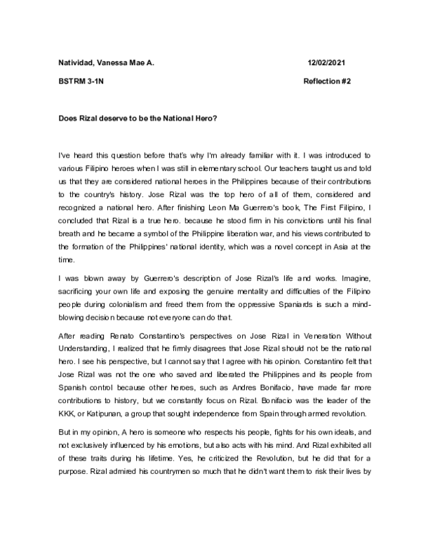 (DOC) Veneration Without Understanding (Natividad, Vanessa Mae A ...