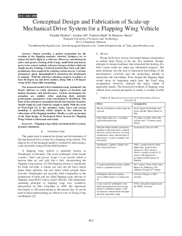 (PDF) Conceptual Design and Fabrication of Scale-up Mechanical Drive ...