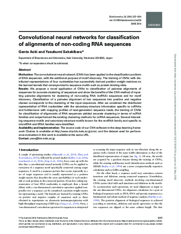 (PDF) Convolutional Neural Networks for Classification of Alzheimer's Disease: Overview and ...