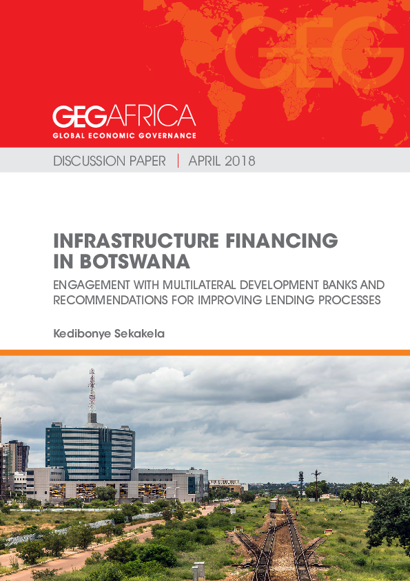 (PDF) Infrastructure Financing in Botswana: Engagement with ...
