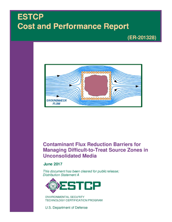 (PDF) Contaminant Flux Reduction Barriers for Managing Difficult to ...