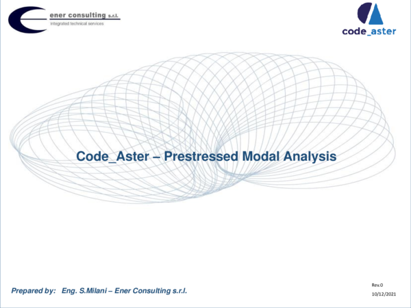 (PDF) Prestressed Modal Analysis