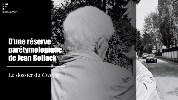 (PPT) LAURENT D’une réserve parétymologique de Jean Bollack projection