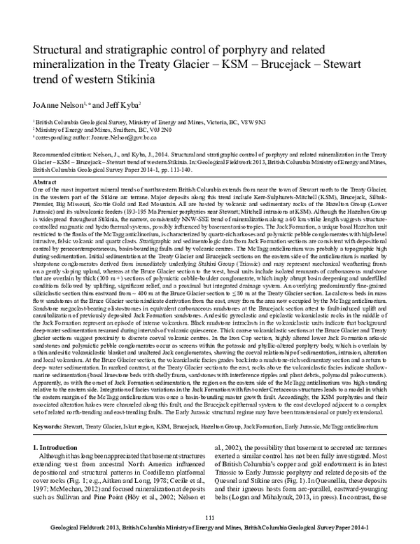 (PDF) Structural and stratigraphic control of porphyry and related ...
