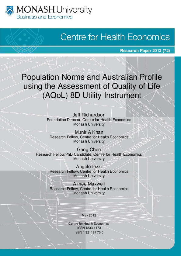 (PDF) Population Norms and Australian Profile using the Assessment of ...