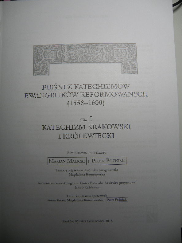 (PDF) Catechetic Content and its Form in Sixteenth-Century Hymnbooks of ...