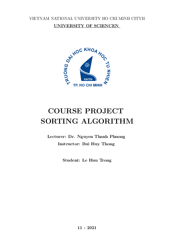 Pdf Sorting Algorithm