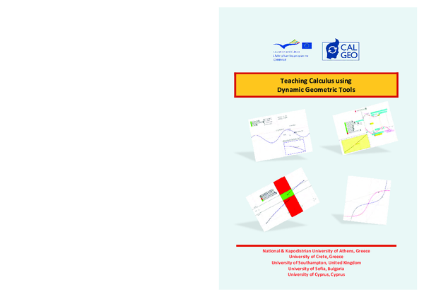 (PDF) Teaching calculus using dynamic geometric tools