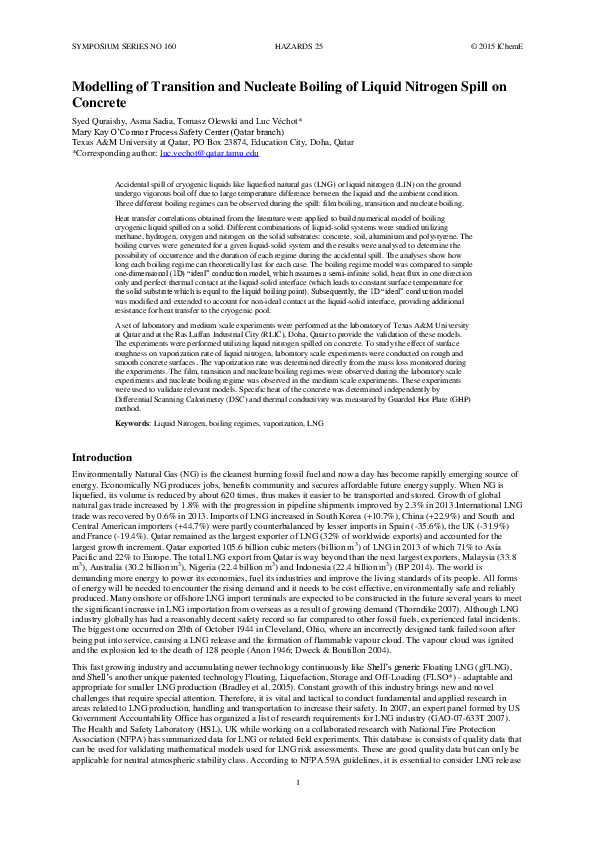 (PDF) Modelling of Transition and Nucleate Boiling of Liquid Nitrogen ...