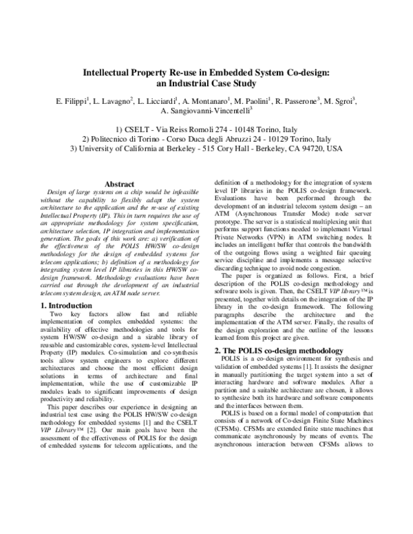 (PDF) Hardware/software co-design of an avionics communication protocol interface system: an ...