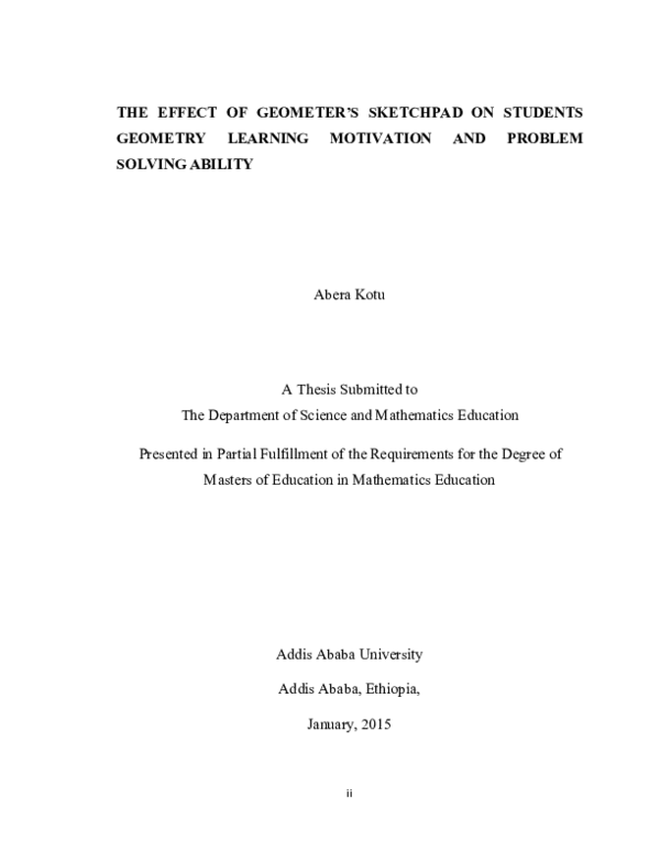 (PDF) The Effect of Geometer’s Sketchpad on Students Geometry Learning ...