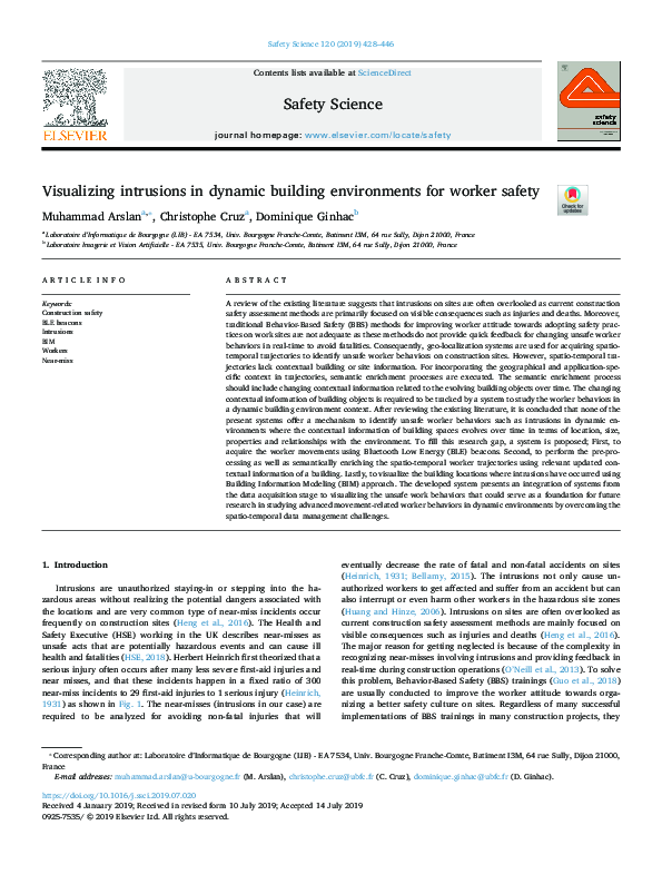 (PDF) Visualizing intrusions in dynamic building environments for ...
