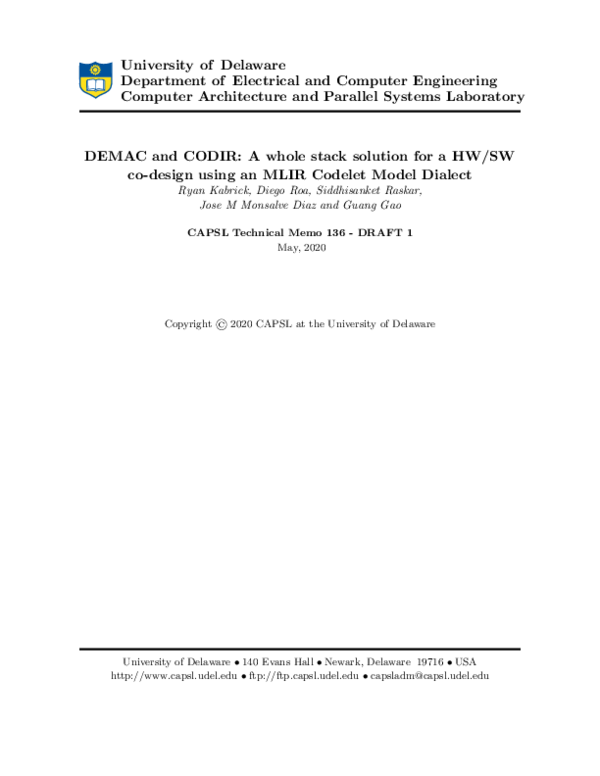 (PDF) University of Delaware Department of Electrical and Computer ...