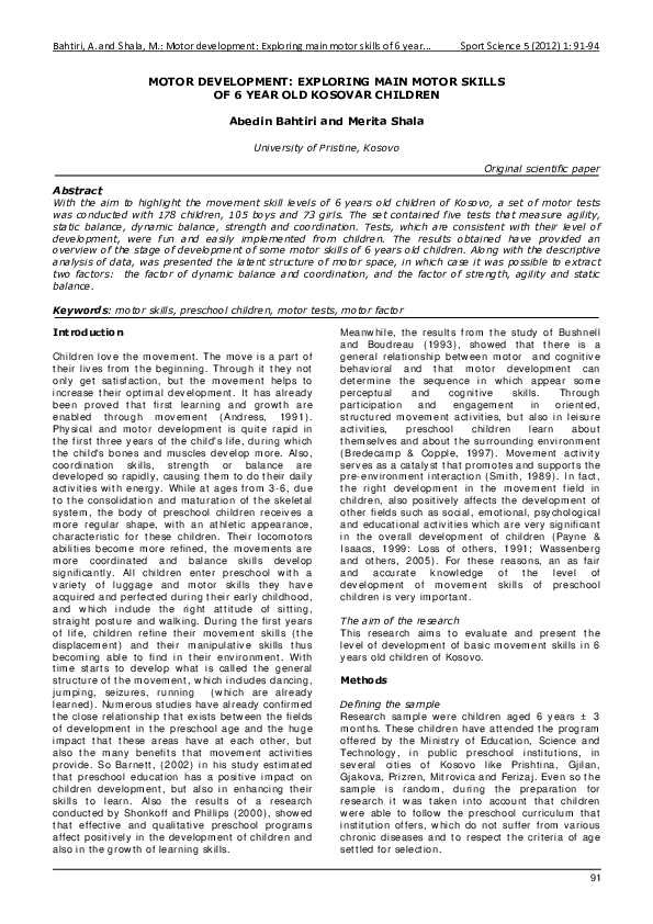 PDF Motor Development Exploring Main Motor Skills Of 6 Year Old pdf-motor-development-exploring-main-motor-skills-of-6-year-old