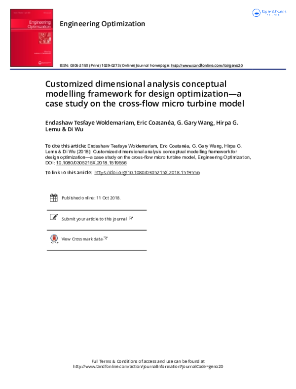 (PDF) Customized dimensional analysis conceptual modelling framework ...