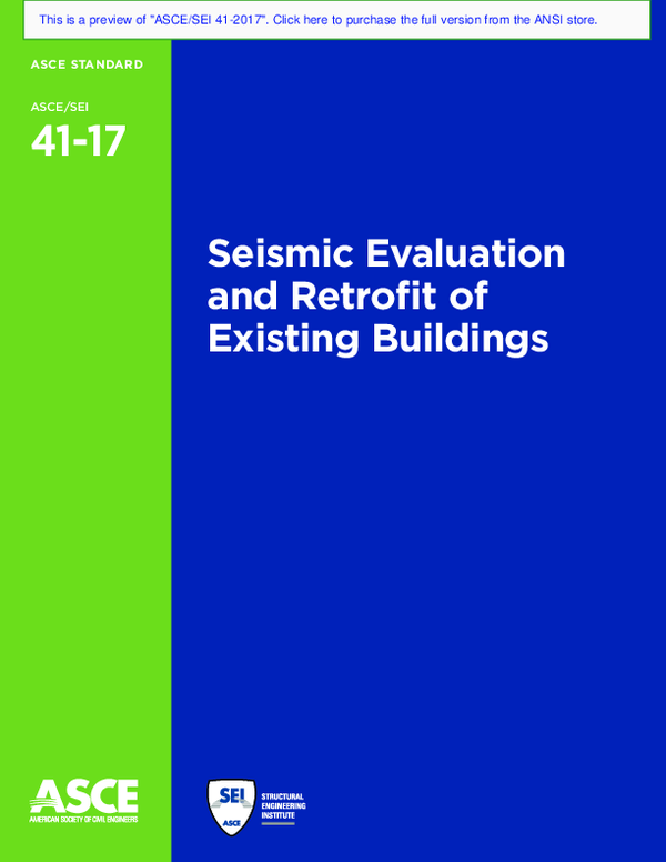 Pdf Seismic Evaluation And Retrofit Of Existing Buildings