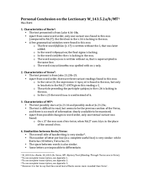 (PDF) Mystery Text on Lectionary