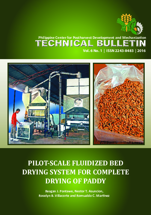 (PDF) Pilot-Scale Fluidized Bed Drying System for Complete Drying of Paddy