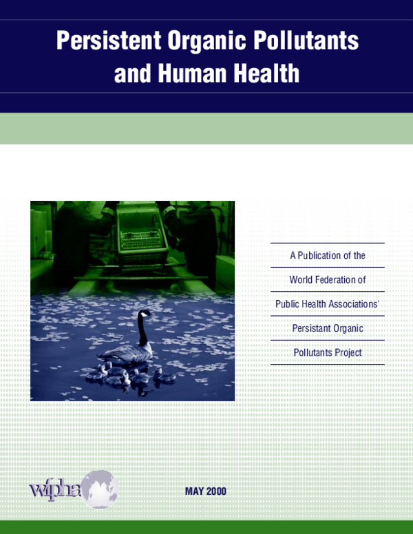 (PDF) Persistent Organic Pollutants and Human Health