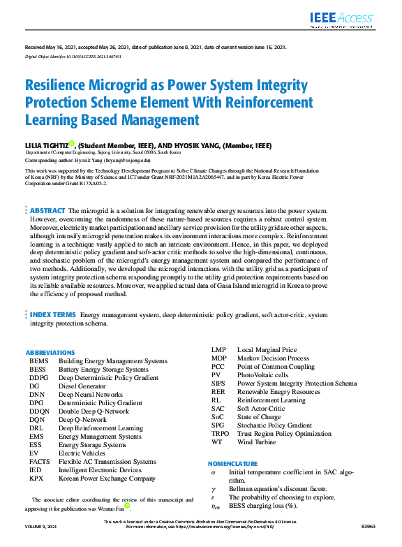(PDF) Resilience Microgrid as Power System Integrity Protection Scheme ...