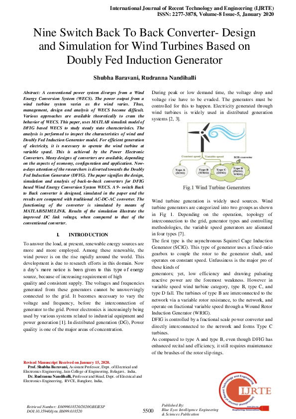 (PDF) Nine Switch Back to Back Converter- Design and Simulation for ...