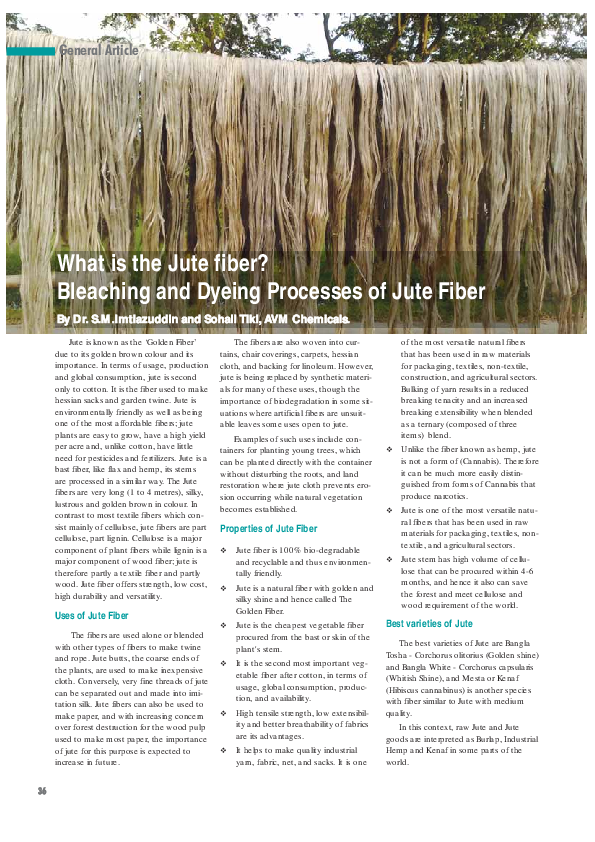 (PDF) Jute process
