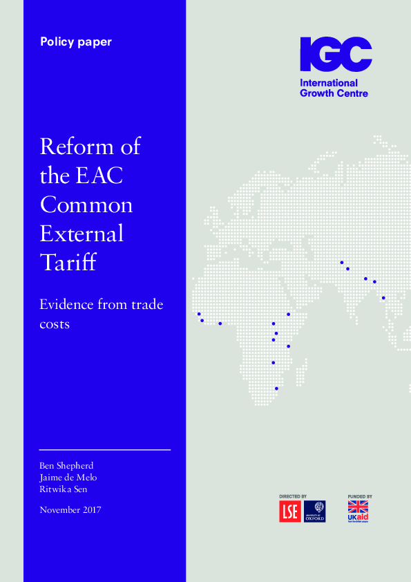 (PDF) Evidence from trade costs