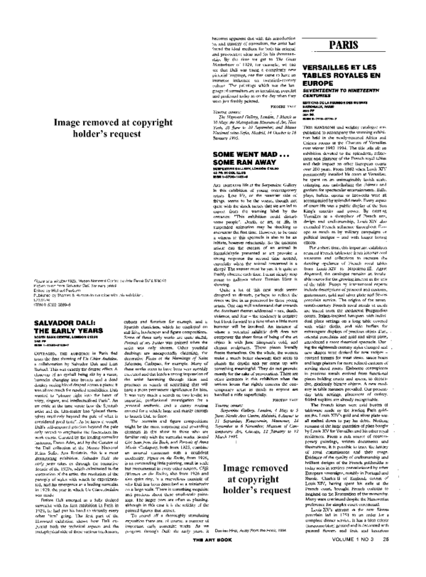 (PDF) Salvador Dali: The Early Years