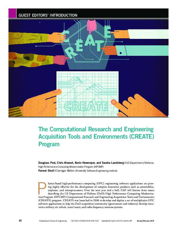 (PDF) The Computational Research and Engineering Acquisition Tools and ...