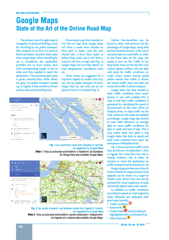 (PDF) Google Maps State of the Art of the Online Road Map