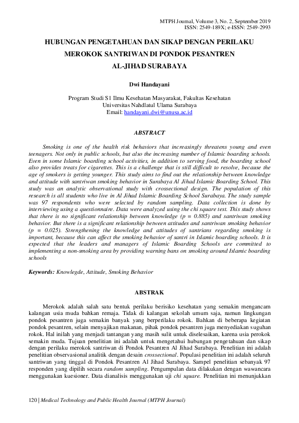 (PDF) Hubungan Pengetahuan Dan Sikap Dengan Perilaku Ibu Tentang Imunisasi Dasar Balita DI Desa ...