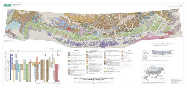 (PDF) Bedrock Geologic Map of the southern Brooks Range , Alaska , and ...