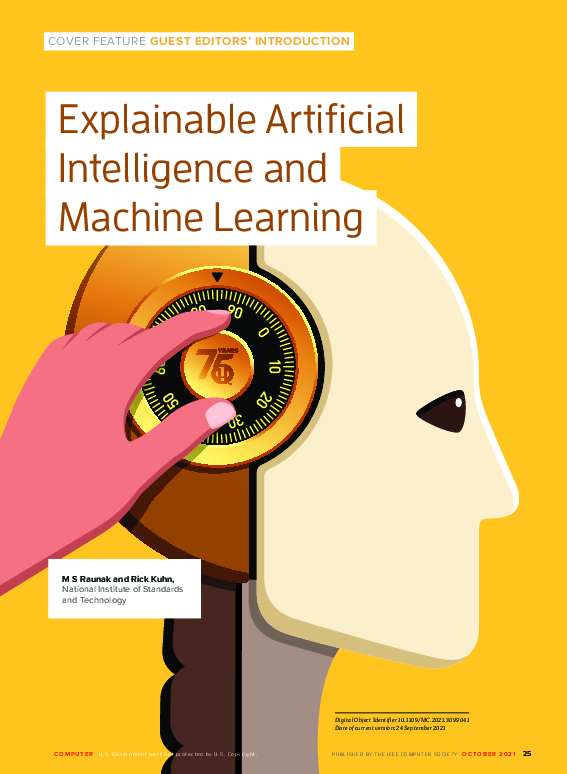 (PDF) Explainable Artificial Intelligence and Machine Learning | M S Raunak - Academia.edu
